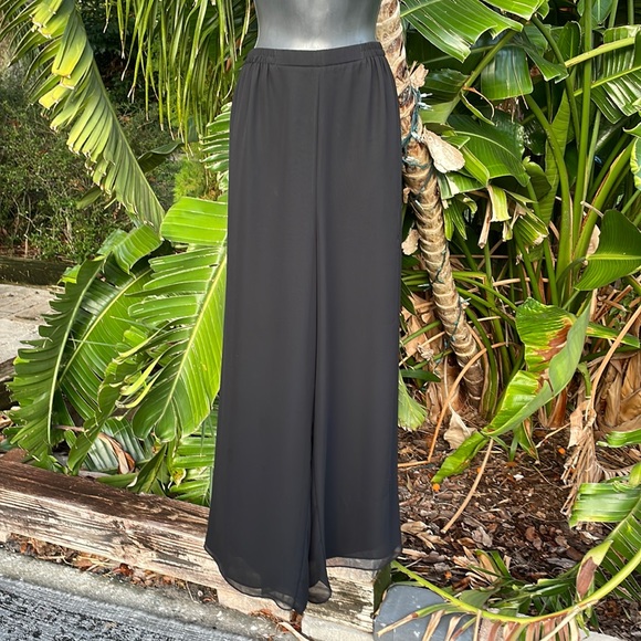 Patra | Pants & Jumpsuits | Patra Petit Sheer Wide Leg Palazzo Pants ...